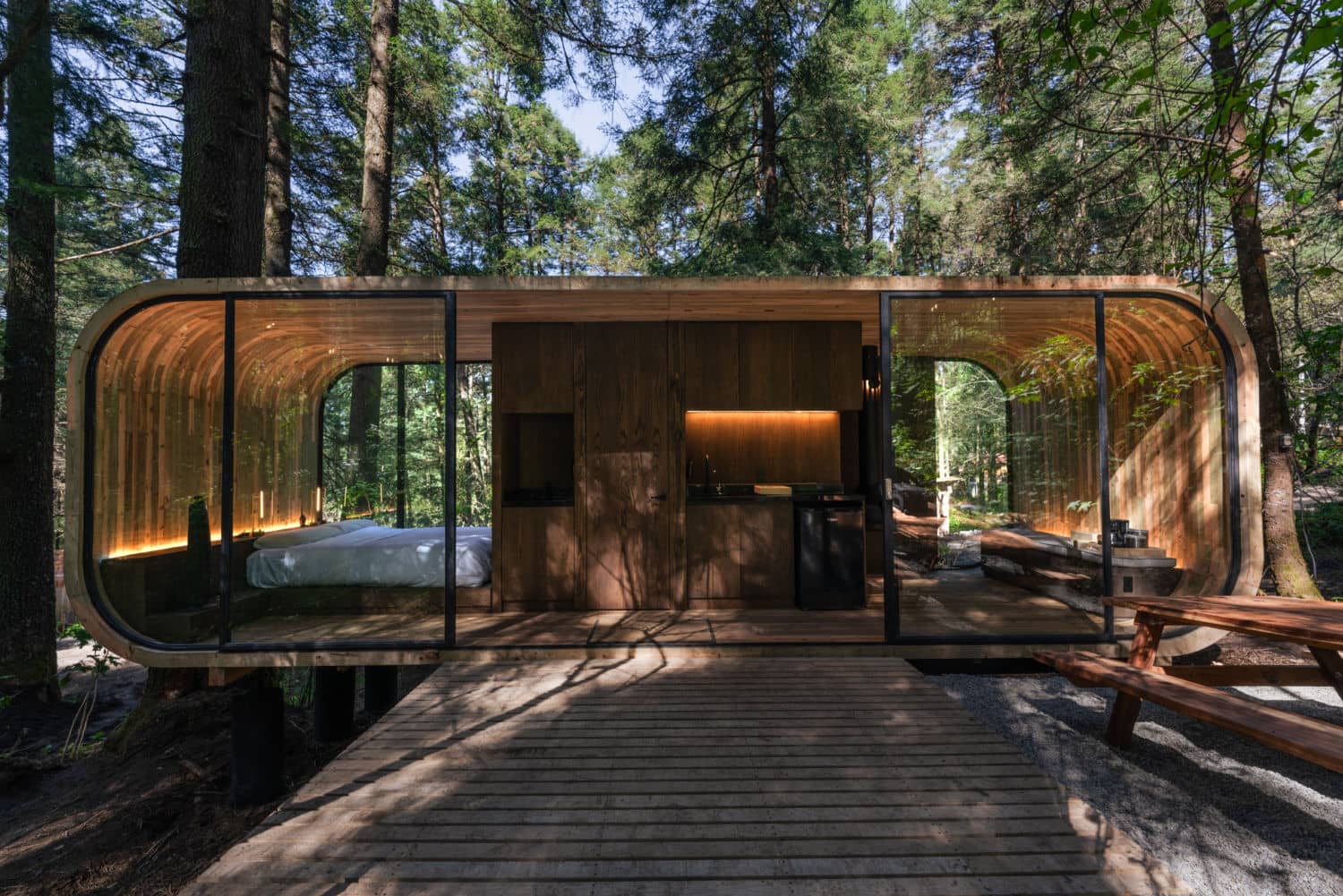 Escapada de fin de semana: Hospédate en estas cabañas minimalistas en ...